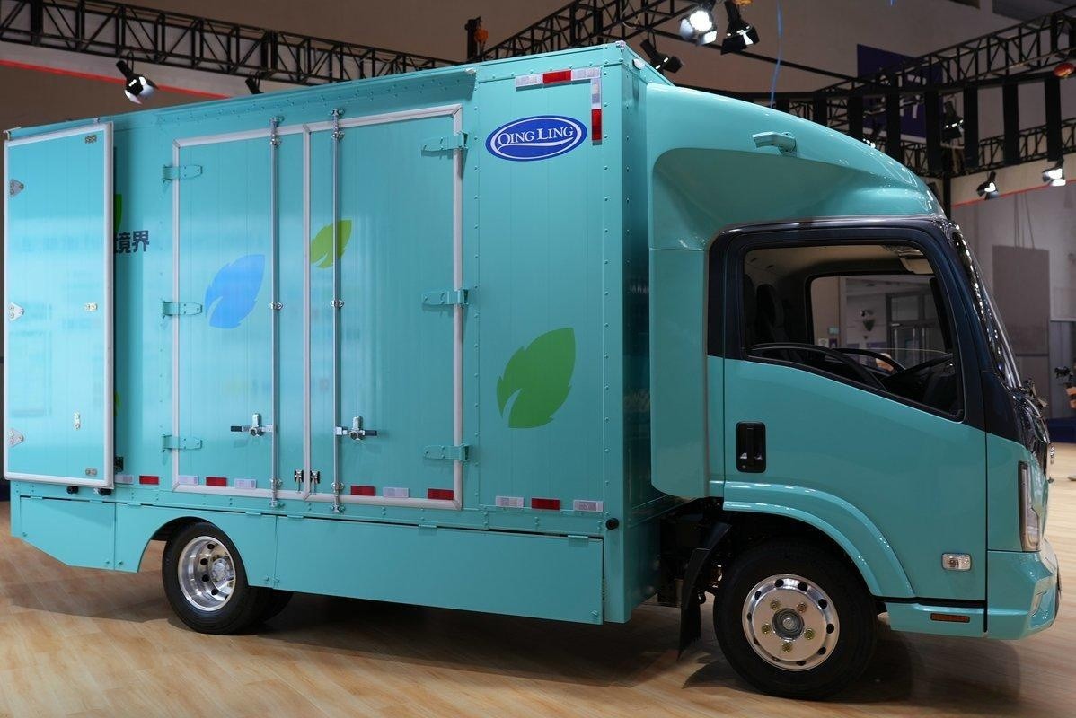 Qingling ISUZU Electric van light truck QL5040XXYBEVBNHA - Buy truck ...